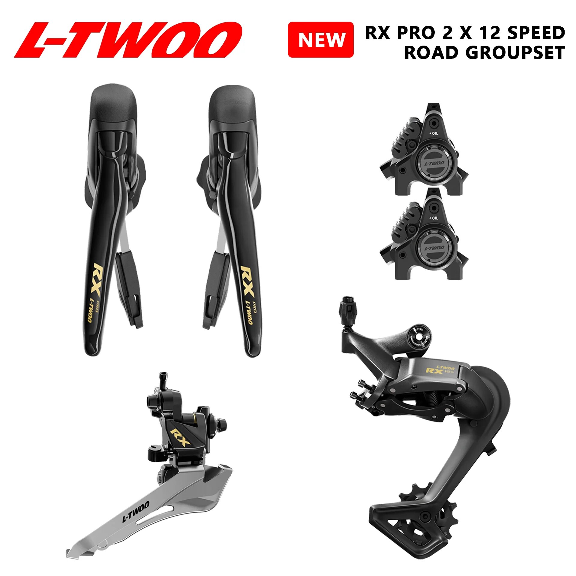 LTWOO RX Pro 2x12S механизм переключения задних передач