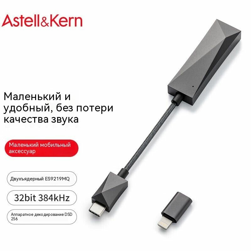 Запчасть для аудиотехники iriver Astell&Kern AK HC2 silvery 4.4mm