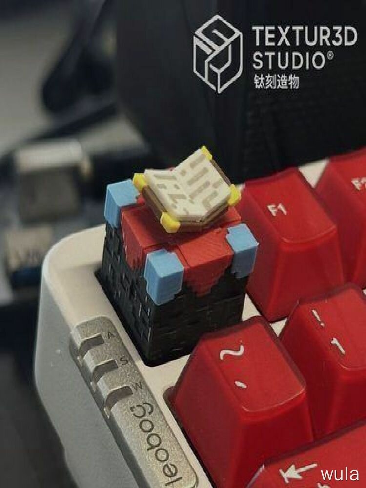 Кастомный кейкап Майнкрафт для механической клавиатуры - Кнопка ESC (Artisan Keycap Minecraft) -Детализированный дизайн