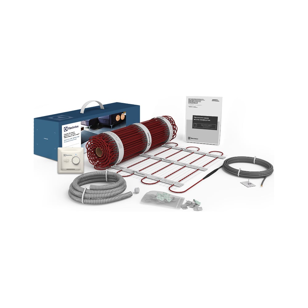 Мат нагревательный Electrolux EEFM 2-180-3 (комплект теплого пола c терморегулятором) НС-1432023 — фото 1