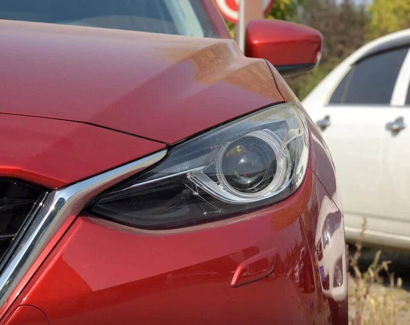 Для Mazda 3 Axela 2014 2015 2016 ксеноновая крышка объектива фар автомобиля передняя фара корпус прозрачный абажур из плексигласа абажур