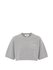 Топ Elisabetta Franchi Wool and cashmere top, размер 40, серый