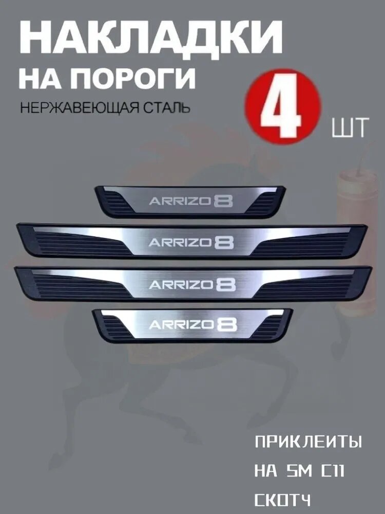 Защита внешних частей автомобиля на пороги