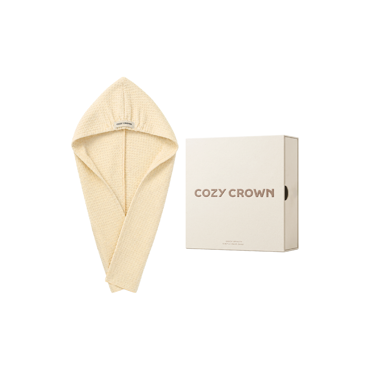 Шапочки для душа COZY CROWN