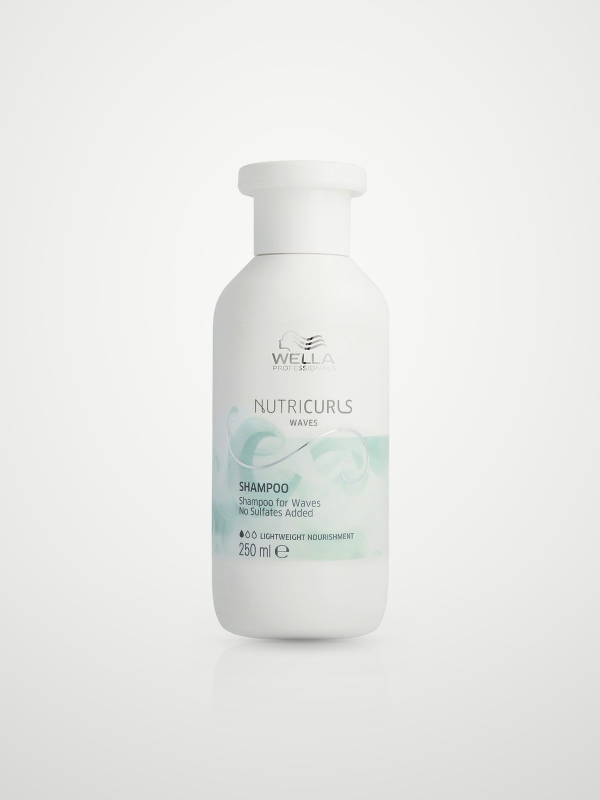 Wella NUTRI CURLS Бессульфатный шампунь для вьющихся волос, NutriCurls Waves Shampoo 250 мл