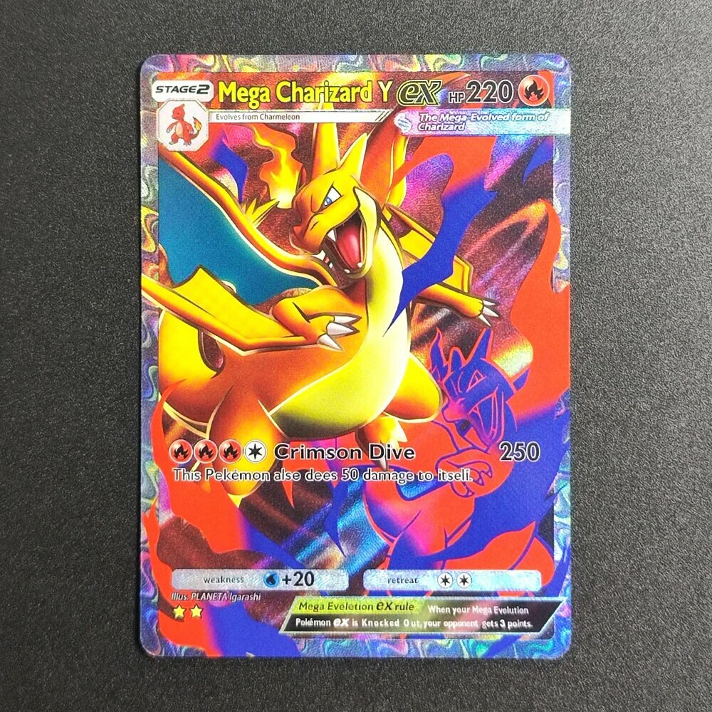 Pokemon TCG Mega Charizard Y ex Crimson Blaze