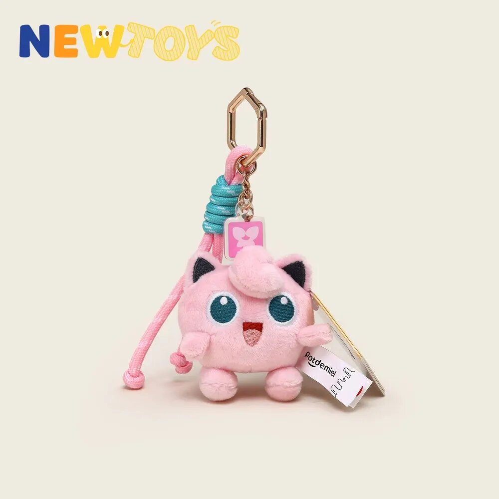Плюшевая игрушка Покемон Jigglypuff /Pok mon Plush Toy 10cm Мягкая игрушка-брелок