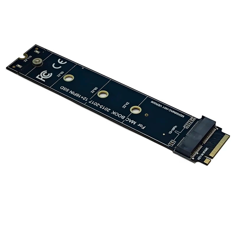 Адаптер M.2 NVMe в PCIe M-ключевой для MacBook 2013-2017, не поддерживает внешние корпуса HDD