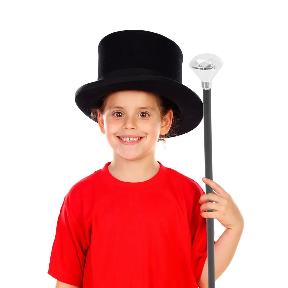 Пластиковый серебристый королевский жезл с имитацией драгоценных камней для декоративного косплея