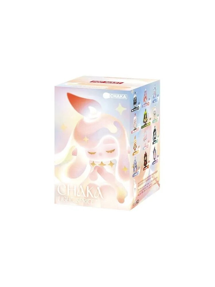 POP MART - Коллекция CHAKA Light Sprite Серия Слепая коробка, Подарки, украшения комнат, 1 шт