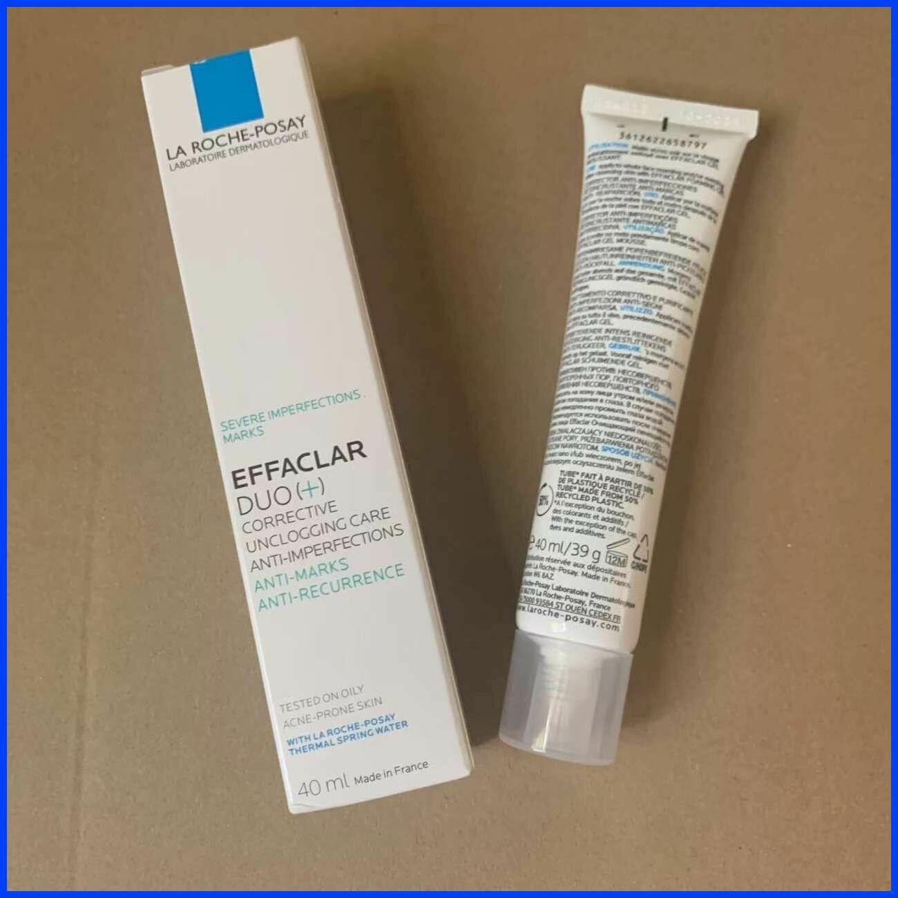 Effaclar Mat Увлажняющая матирующая эмульсия, регулирующая выделение кожного сала, с салициловой кислотой для жирной и комбинированной кожи, 40 мл