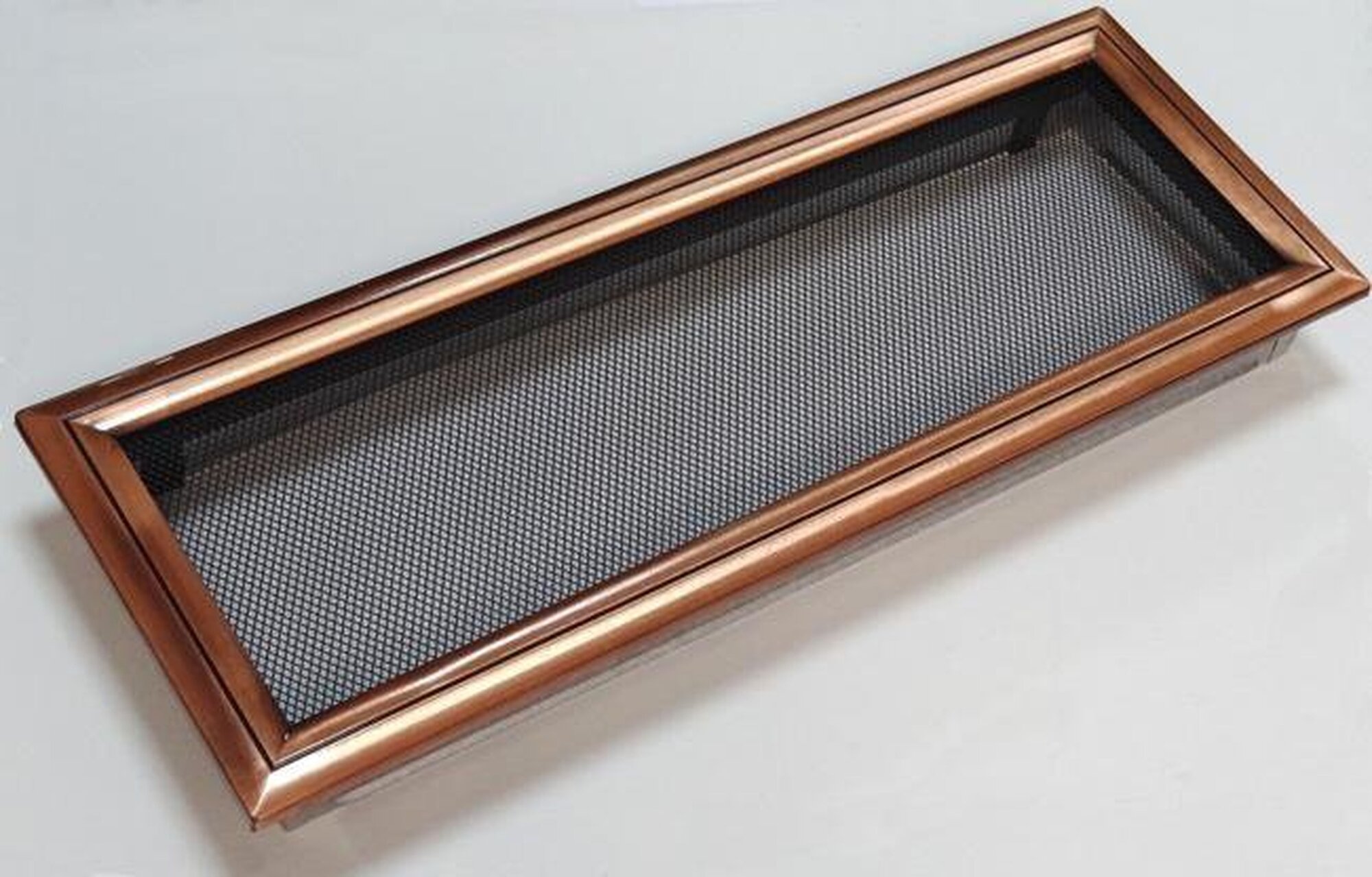 Вентиляционная решетка для камина Kratki (Польша) Оскар медь 17х49 см