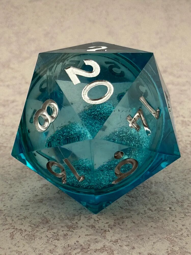 Кубик д20 днд коллекционный 55мм