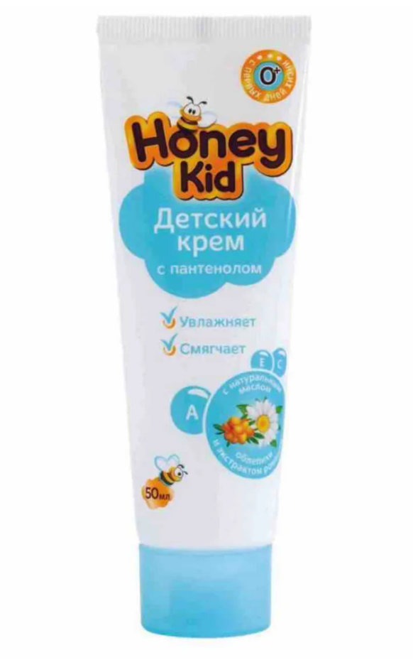 Детский крем с пантенолом Хани Кид, 50мл