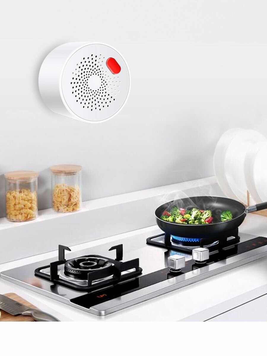 Умный Tuya smart WiFi датчик утечки природного газа 2 шт.