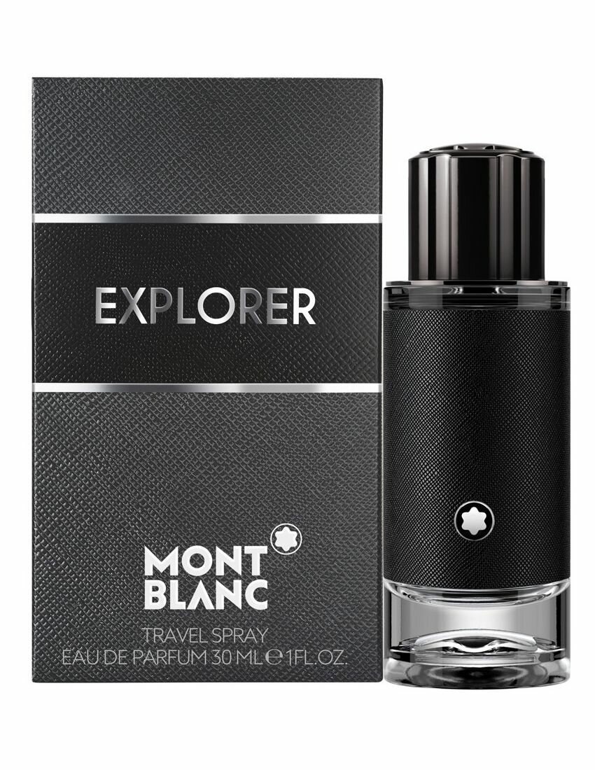 Парфюмерная вода Mont Blanc Explorer, мужская, древесный аромат, 30 мл