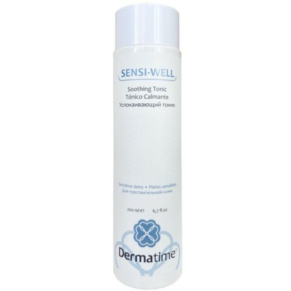 Успокаивающий тоник для чувствительной кожи лица 200 мл Sensi-Well Soothing Tonic Dermatime / Дерматайм