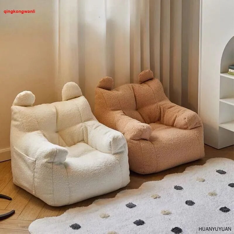 Кресло-мешок Трон, Велюр натуральный, Размер S, разноцветный,100*55*110