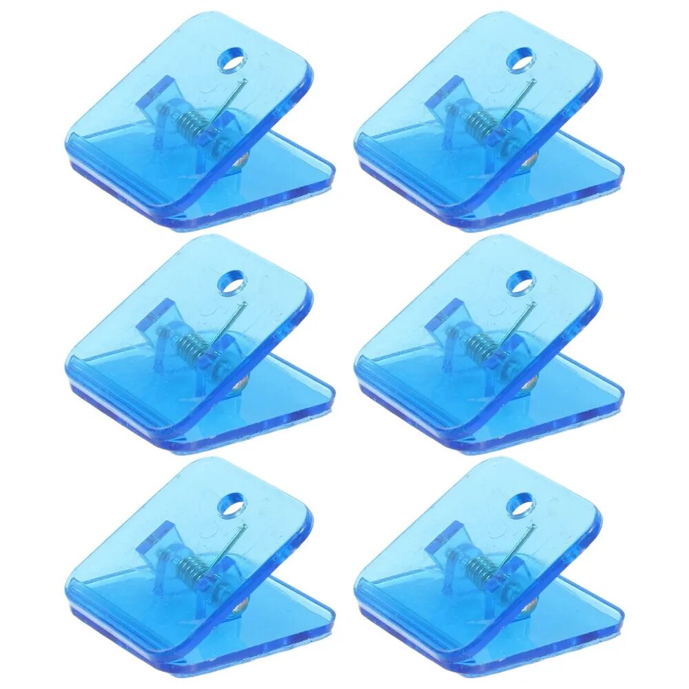 Держатель Пеленок Для Собак, 6 Шт, Абс, Прочный, Настенный Монтаж, Синий, Прозрачный