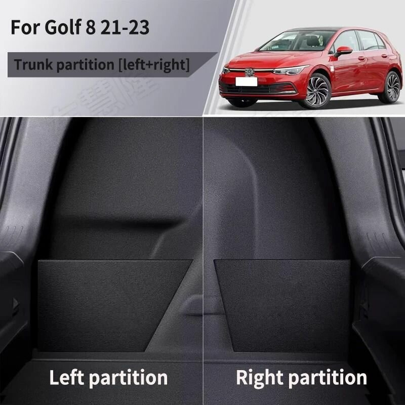 Складной органайзер-ящик в багажник для Volkswagen Golf 6/7/8 (2010–2025) — удобное хранение и порядок в багажнике