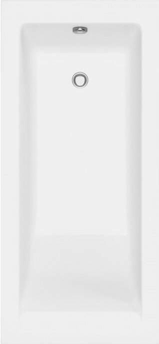 Ванна из литьевого мрамора Delice Diapason 175х70 см, пристенная матовая