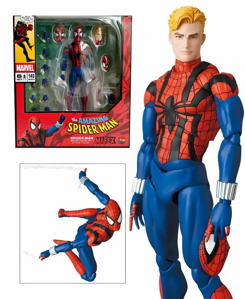 Фигурка Человек-паук Бен Райли / Spider-Man Ben Reilly (16см) MAF143