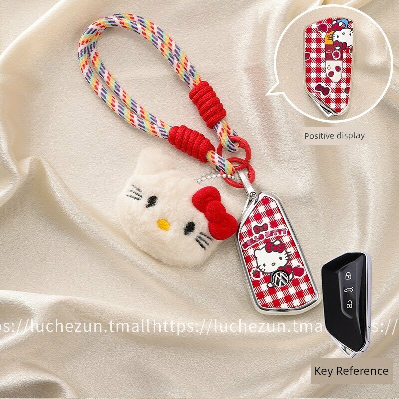 Плюшевый Hello Kitty с кошкой для ключей Volkswagen