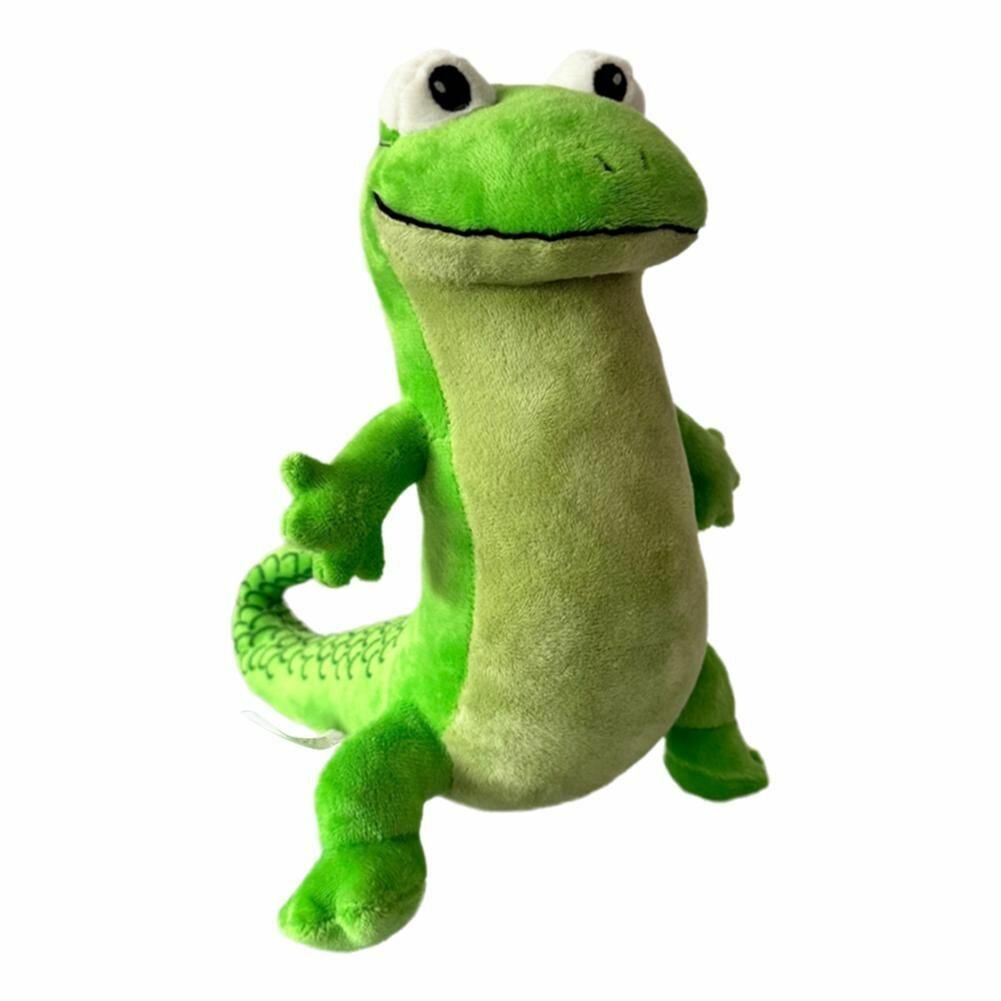 Мягкая игрушка-плюшевая ящерица Lizard Tom Realistic Green 25 см