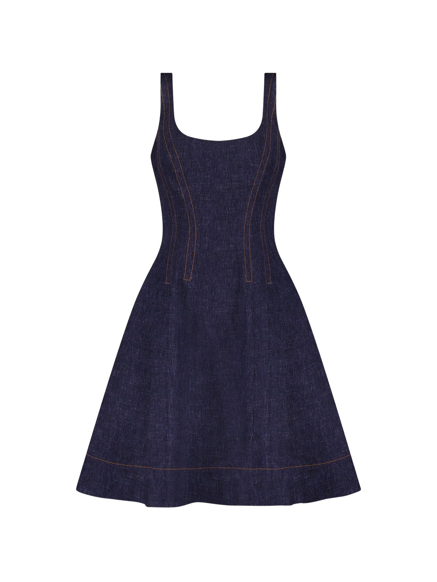Платье Seamed denim dress