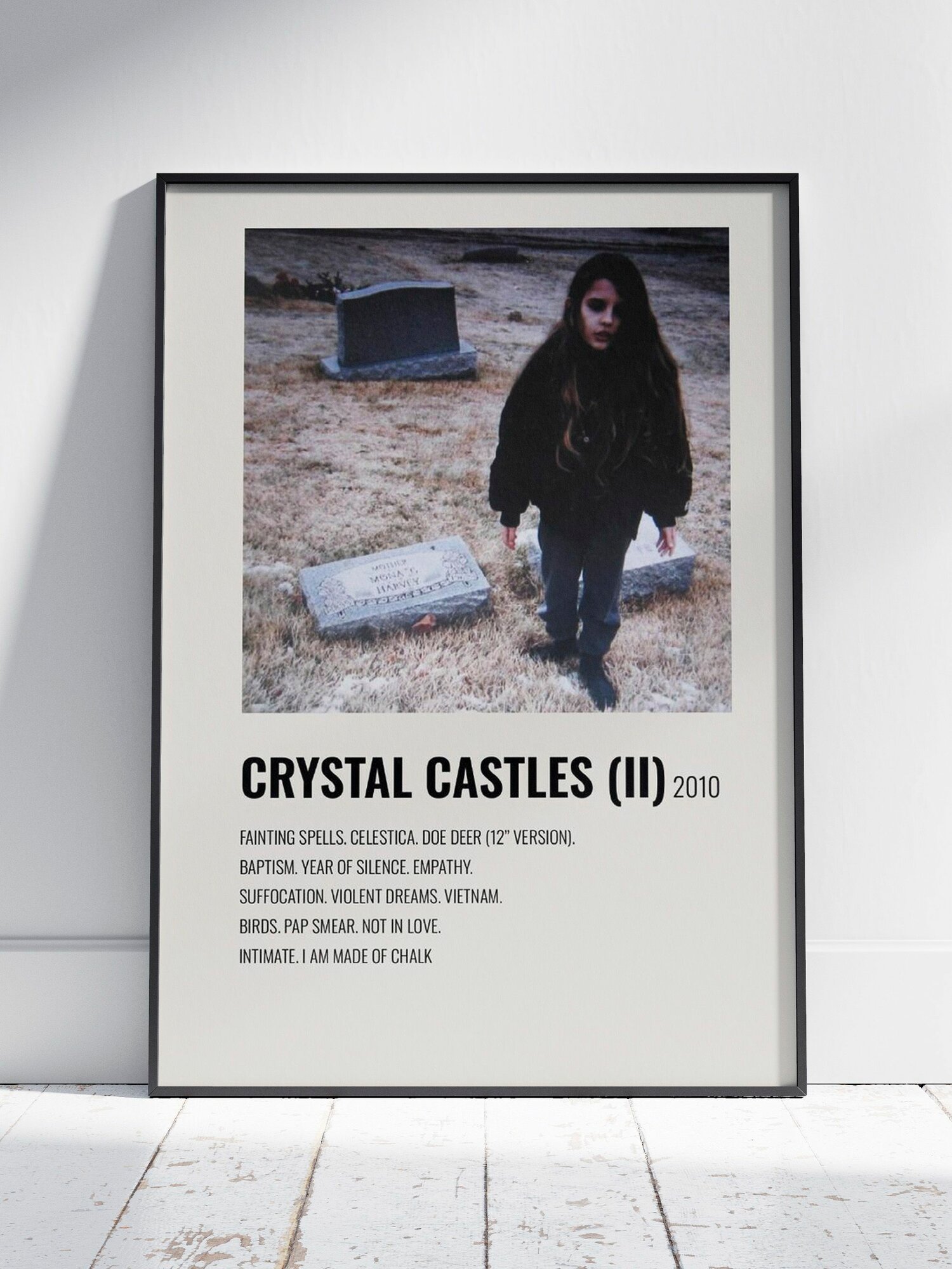 Плакат на стену для интерьера Кристал Кастлс (Crystal Castles 26) - Постер по музыке и артисту формата A4 (21x30 см)