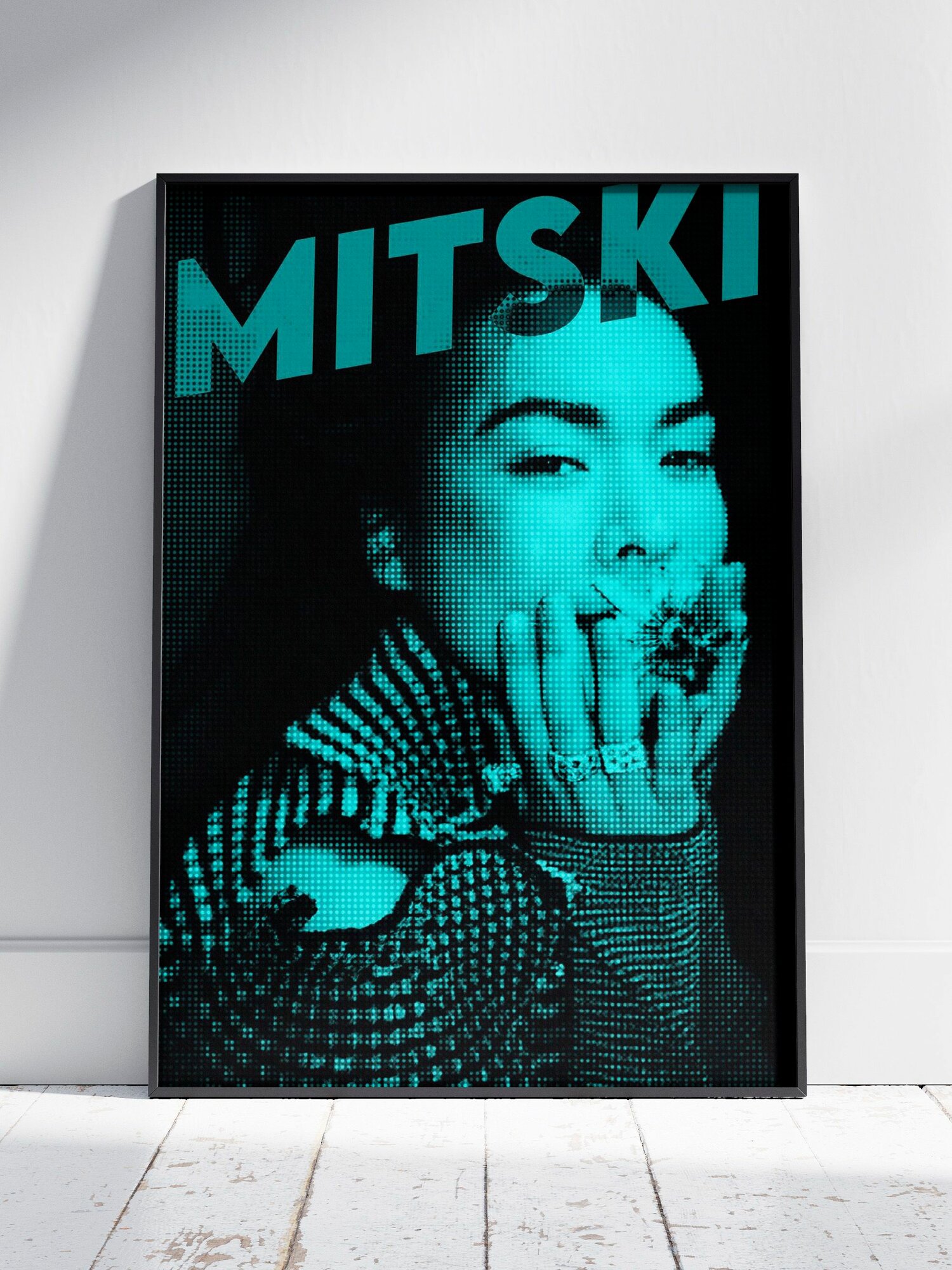 Плакат на стену для интерьера Мицки (Mitski 6) - Постер по музыке и артисту формата A4 (21x30 см)