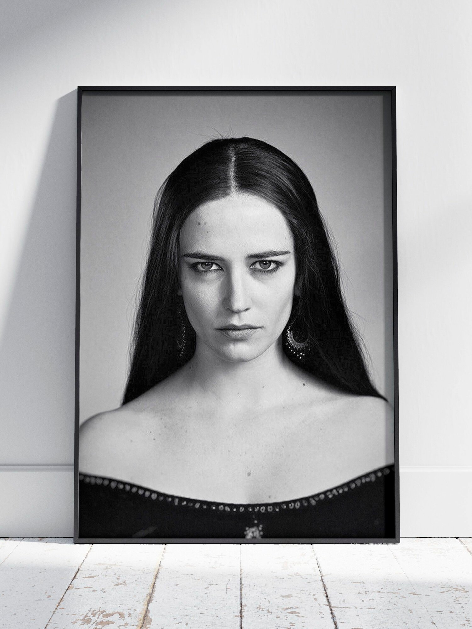 Плакат на стену для интерьера Ева Грин (Eva Green 12) - Постер по актеру фильма, кино, сериала формата A4 (21x30 см)