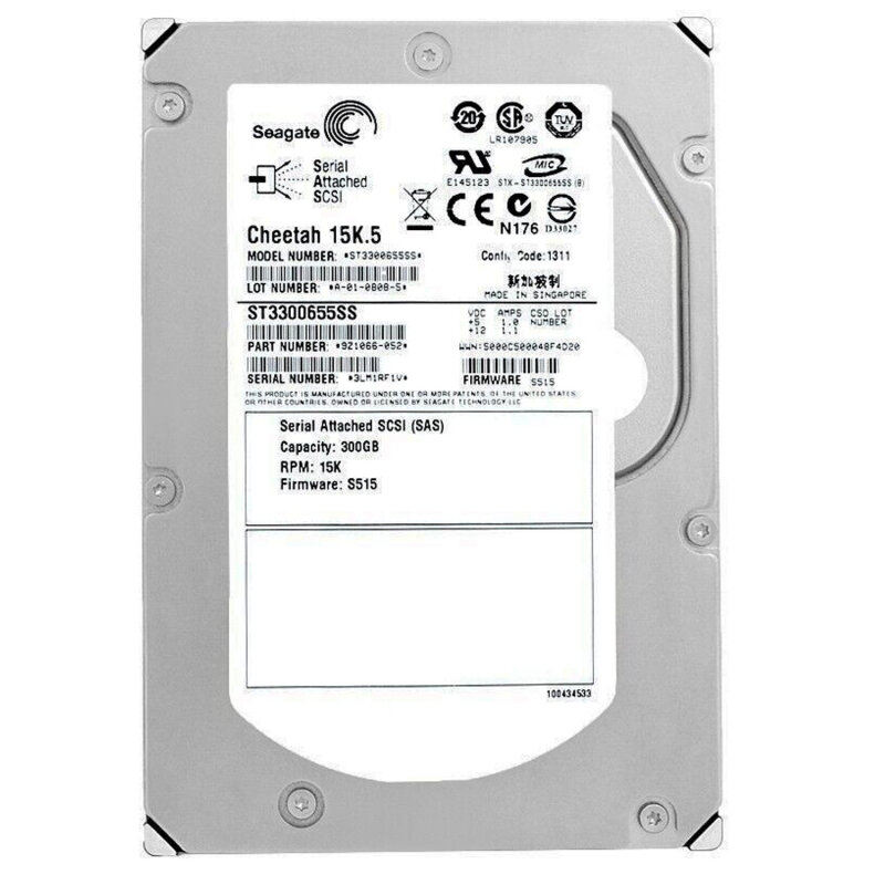 Жесткий диск Seagate ST3300655SS 300Gb SAS 3,5" HDD