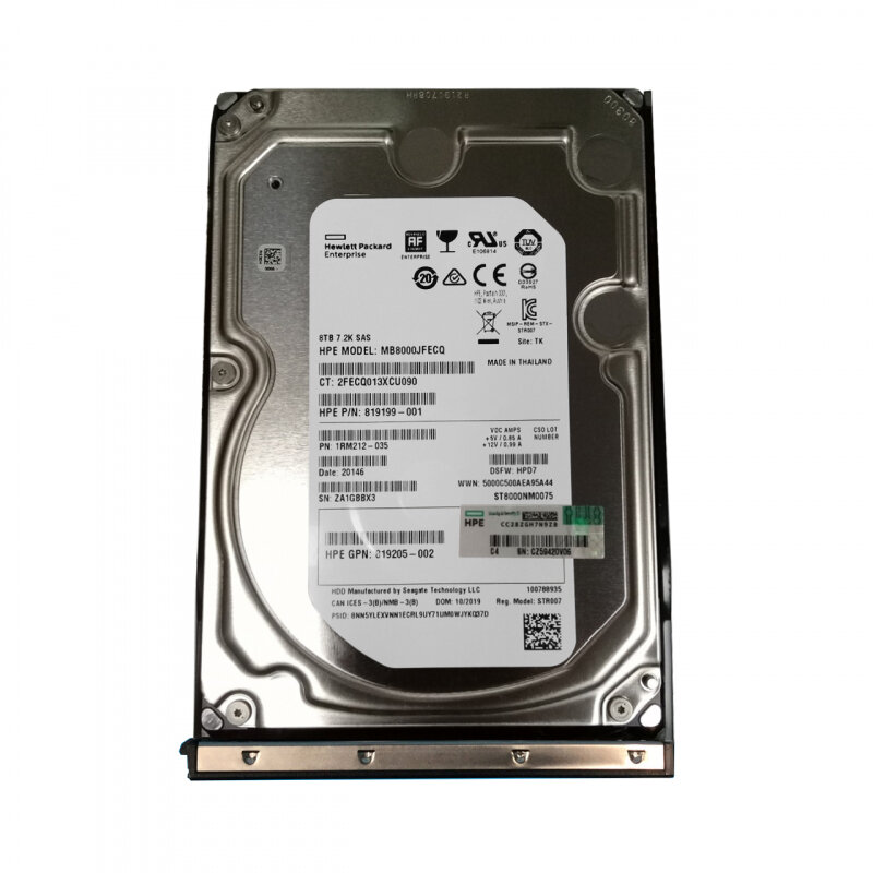 Жесткий диск HP 819199-001 8Tb 7200 SAS 3,5" HDD