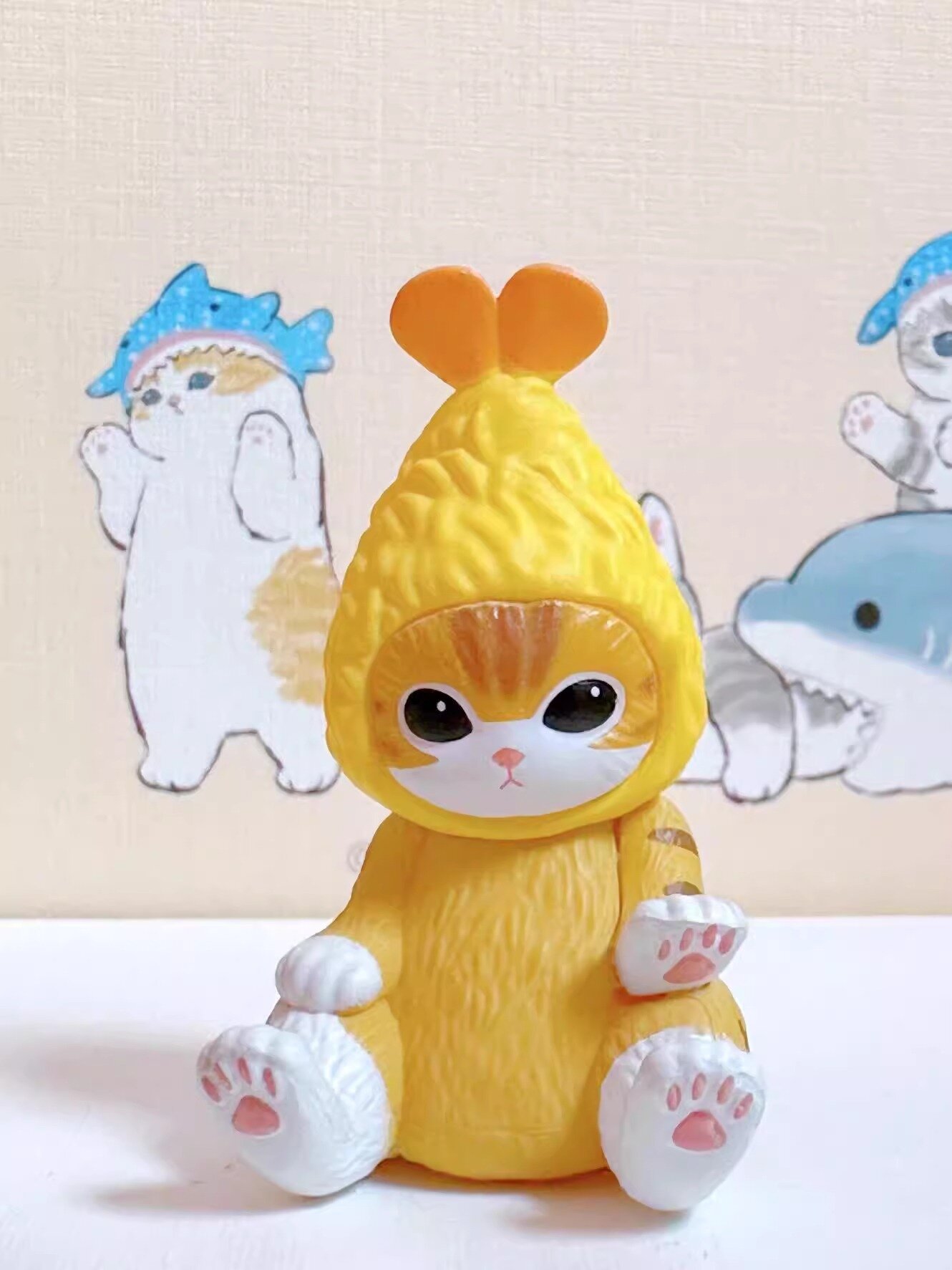 Оригинальные игрушки и пакетики из серии Cat Lucky Sandy, призы, милые и очаровательные детские игрушки и украшения, подарки для учеников начальной школы.