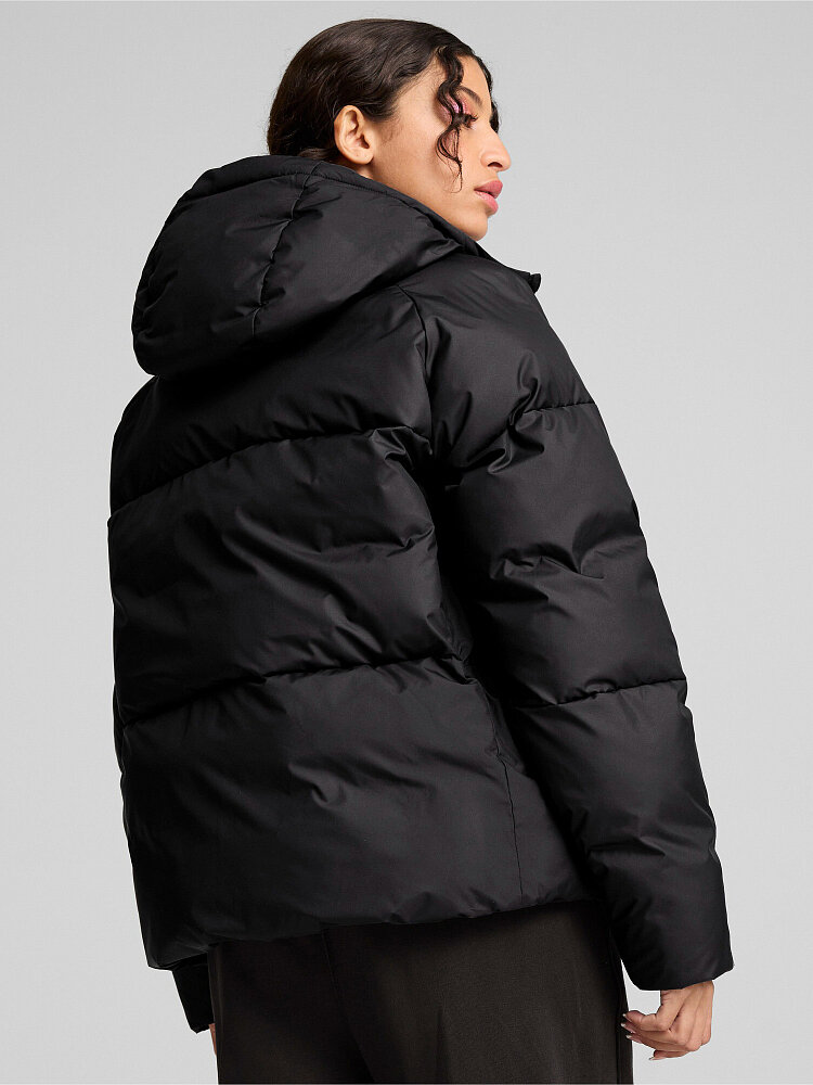 Куртка PUMA Poly Puffer Jacket, размер 44-46, черный — фото 1