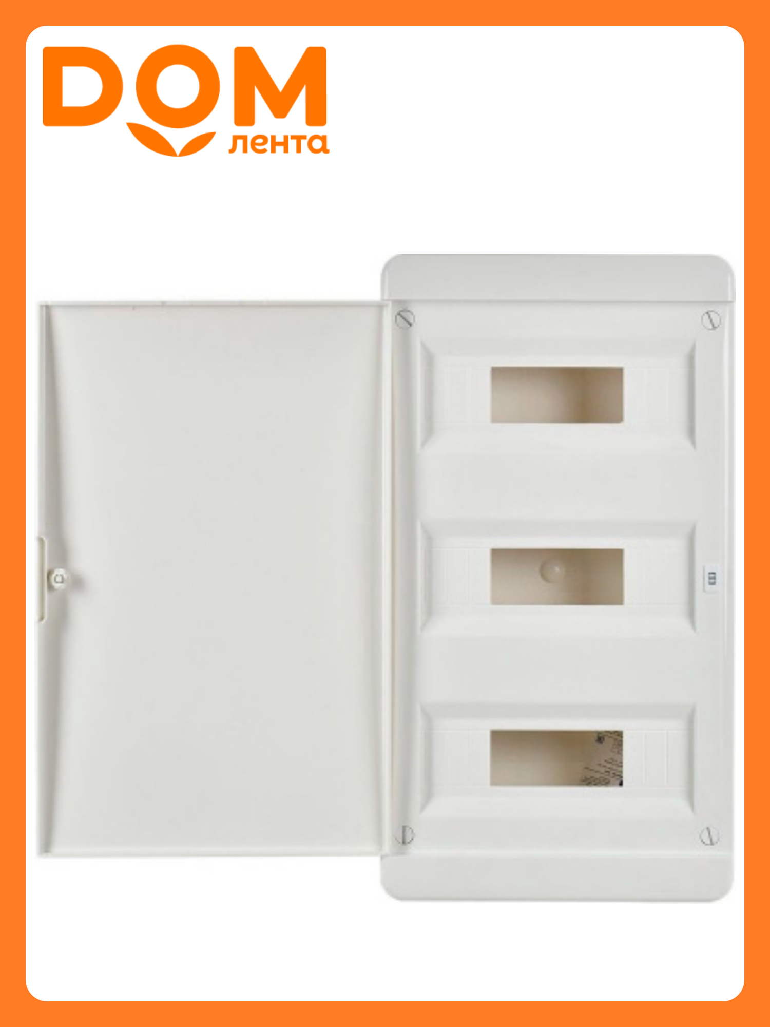 Щит распределительный IEK TEKFOR, навесной, IP41, пластик, белый