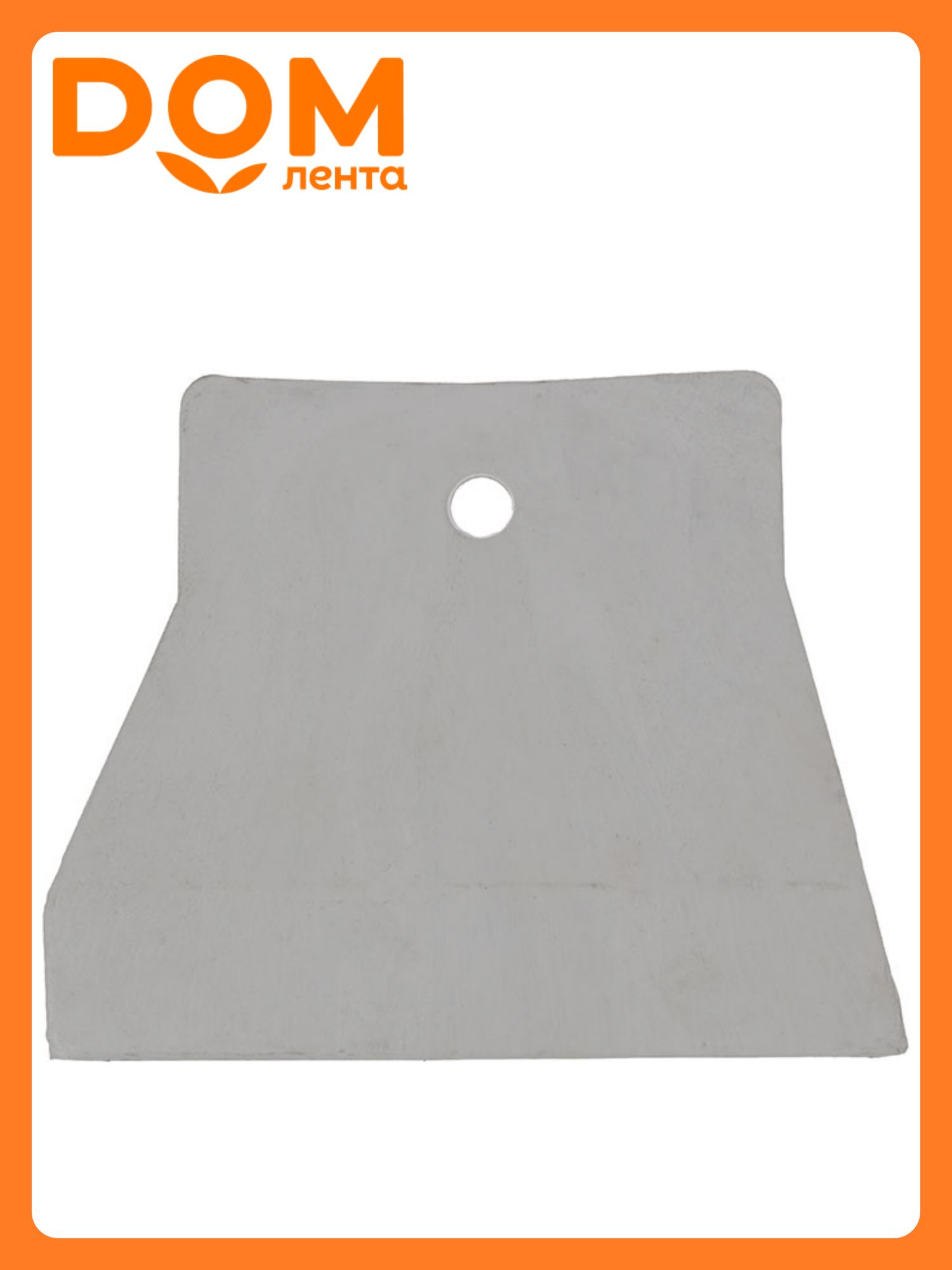 Шпатель TOOLBERG резиновый белый 100мм