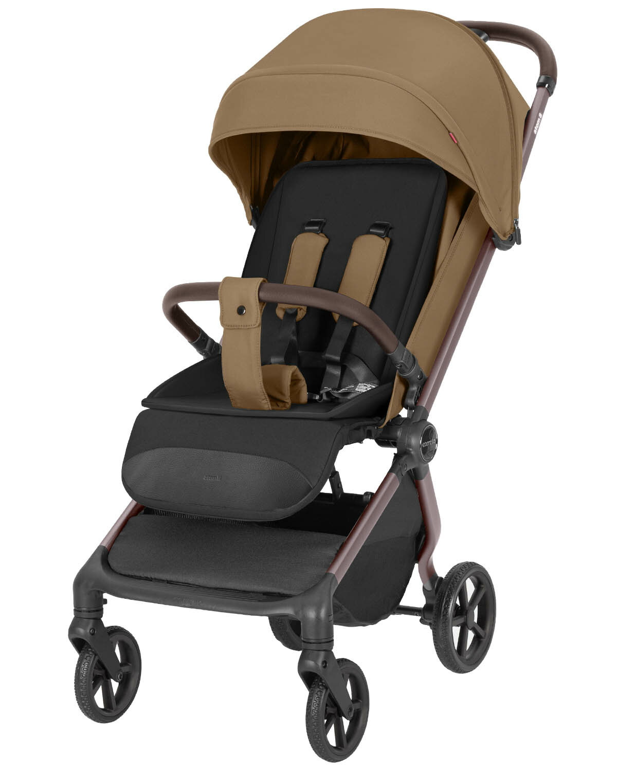 Коляска CARRELLO Atom M CRL-5527, Crust Brown, PU-колеса, до 3 лет