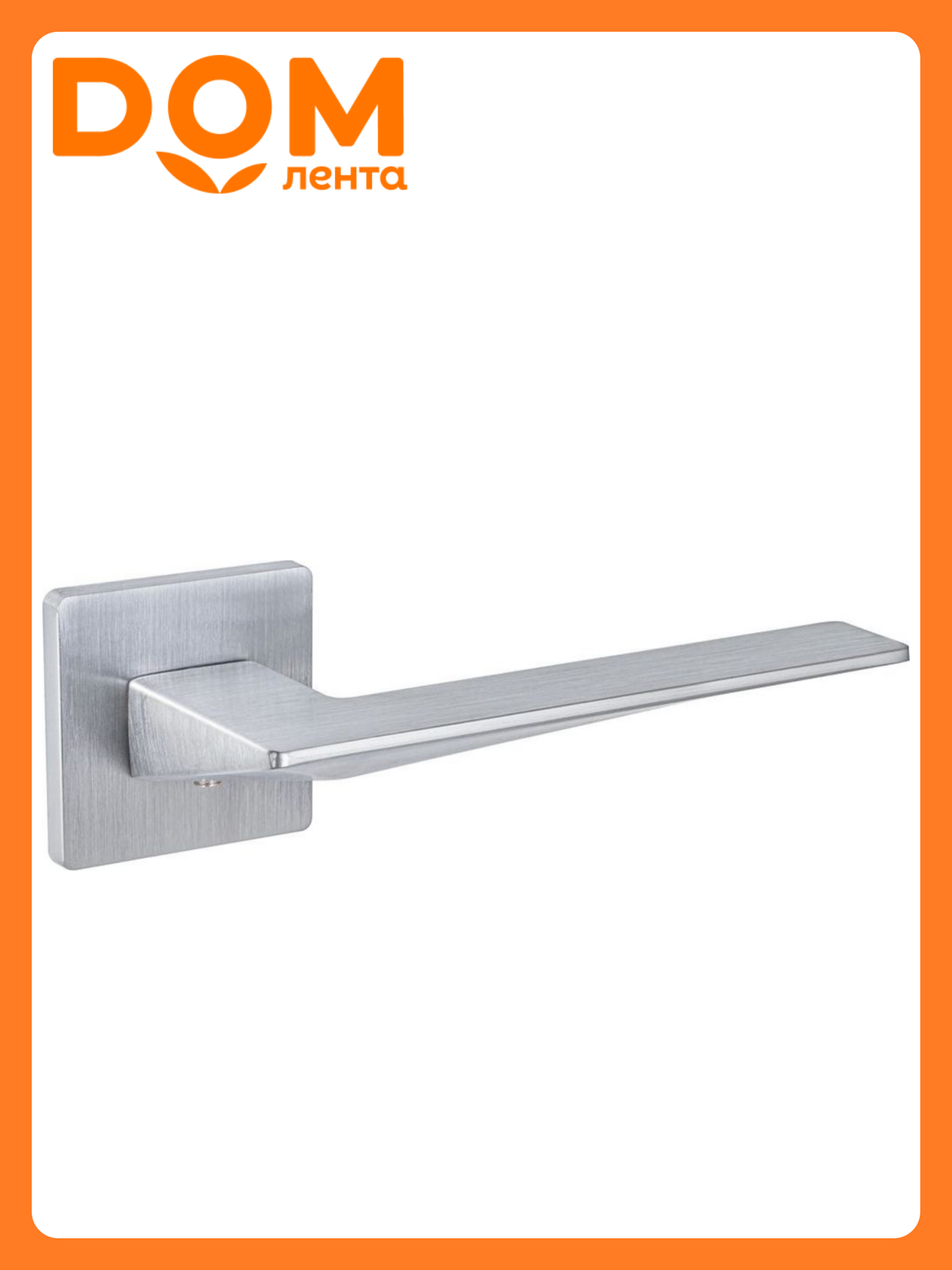 Дверная ручка раздельная K. SL52. PHANTOM (PHANTOM SL) SSC-16 сатинированный хром