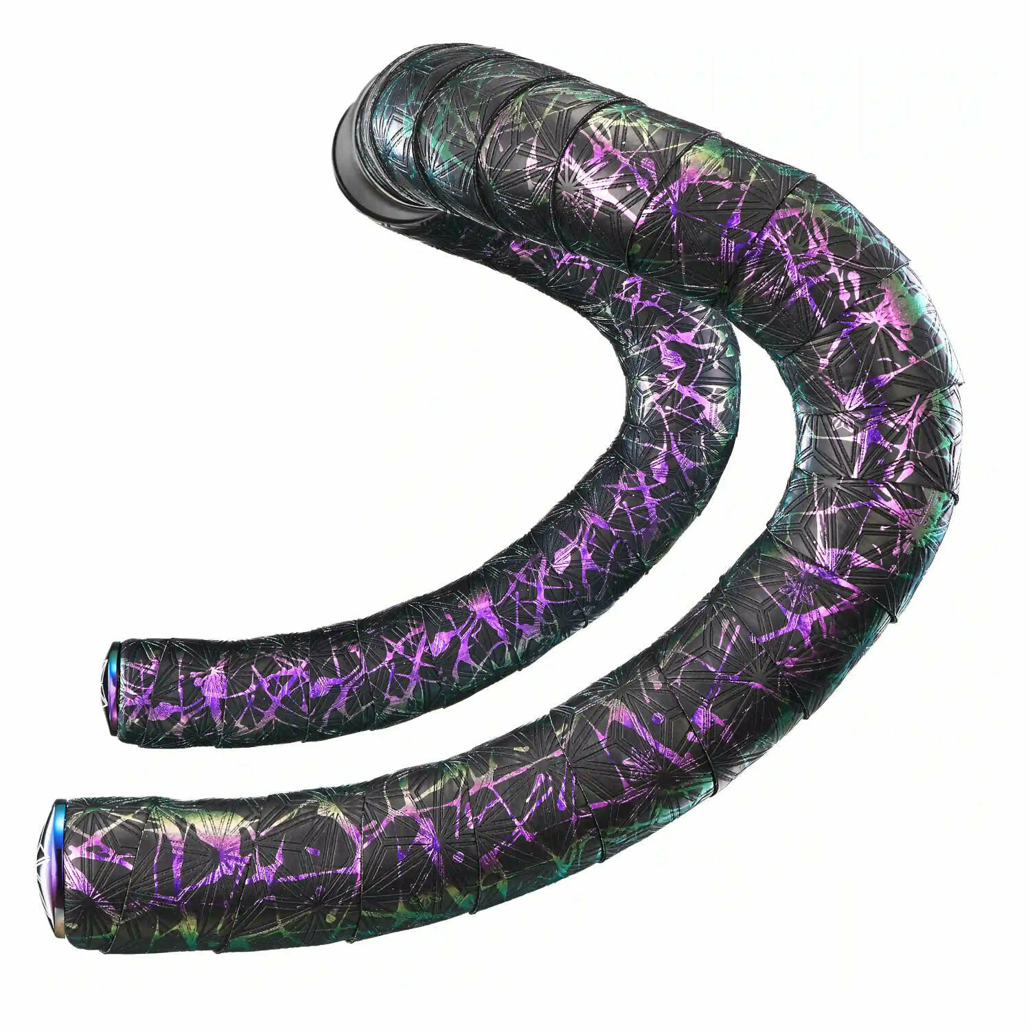 Обмотка руля Supacaz Super Sticky Kush-Limited Oil Slick+Oil Slick Plugs