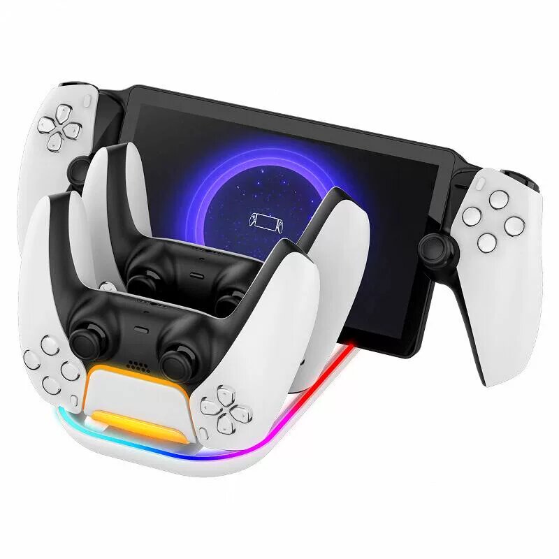 IPEGA PS5 Стремящаяся ручная контроллер зарядная подставка для PlayStation 5, модель PG-P5P03