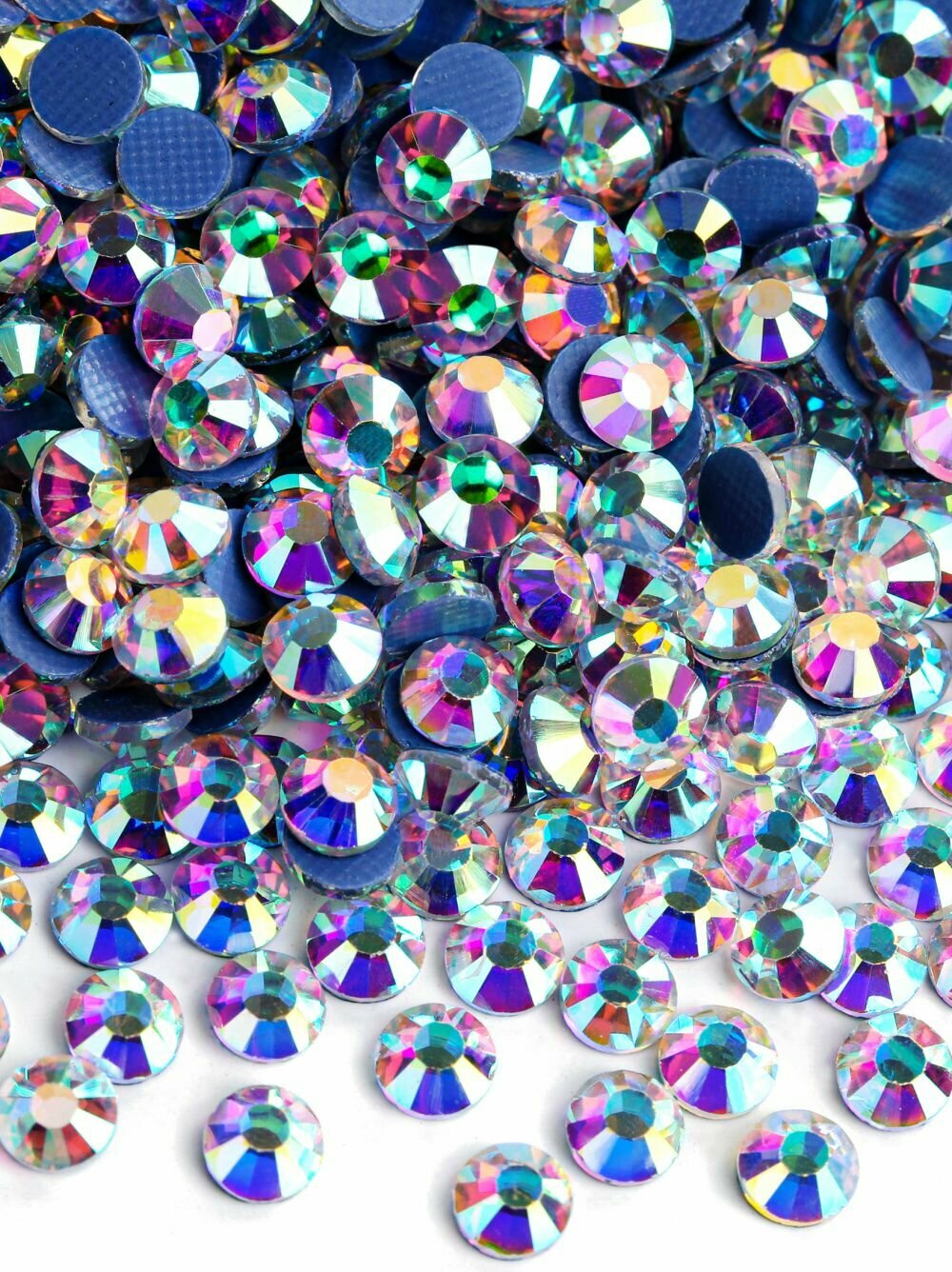 1440 штук стразы DMC Crystal AB Термическое восстановление стразов Для изготовления одежды, обуви, сумок, чехлов для телефонов и декоративных элементов своими руками термостразы набор для декора хендмейд