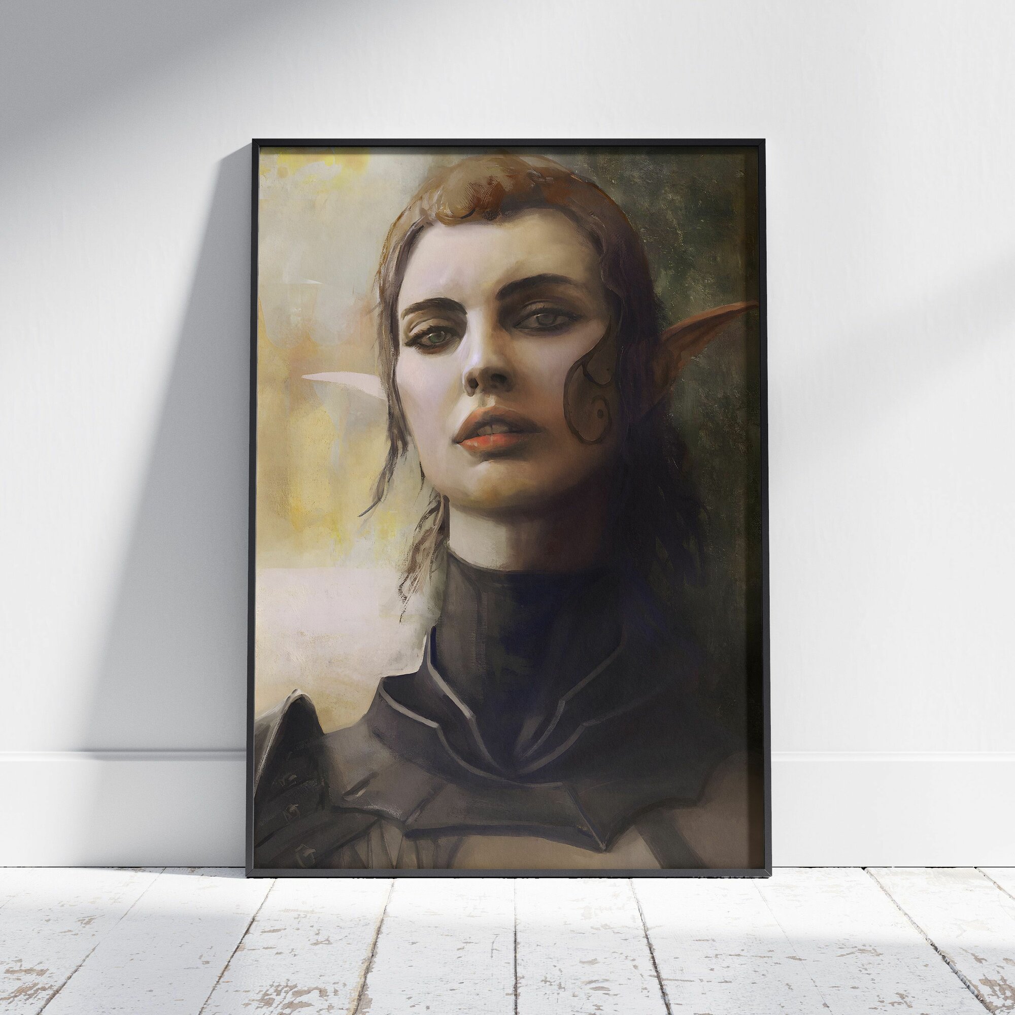 Плакат на стену для интерьера Дивайнити (Divinity - Себилла 1) - Постер по игре стратегии Divinity формата А4 (21x30 см)