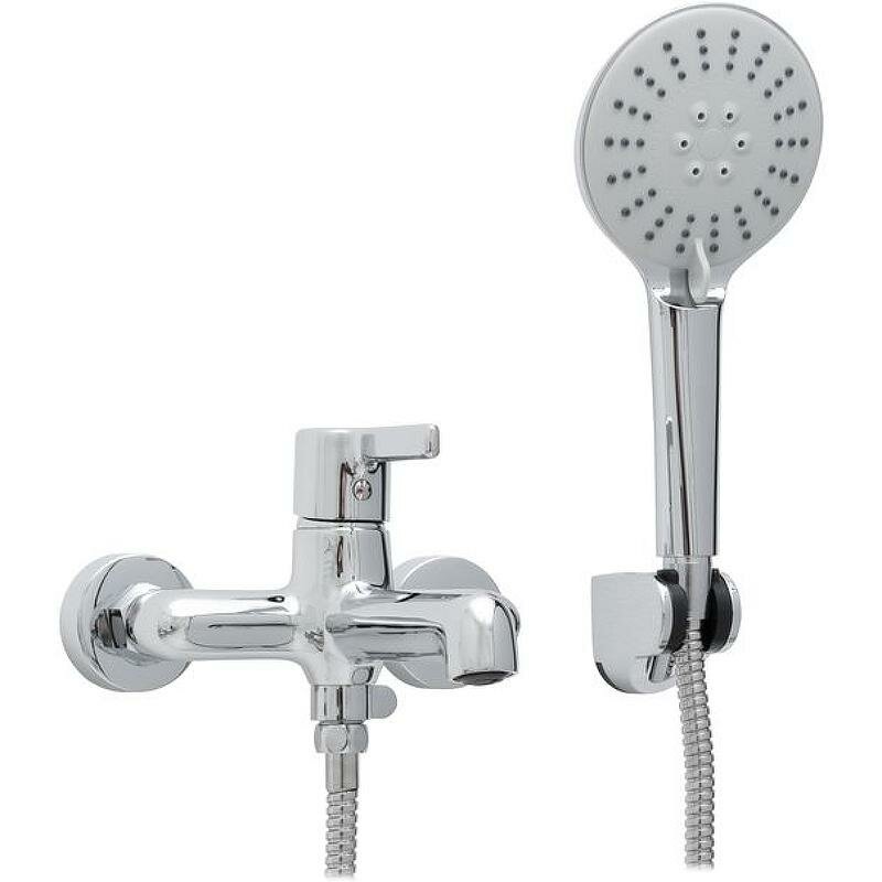 Смеситель для ванны Haiba HB814 HB60814 хром, рычажное управление, латунь
