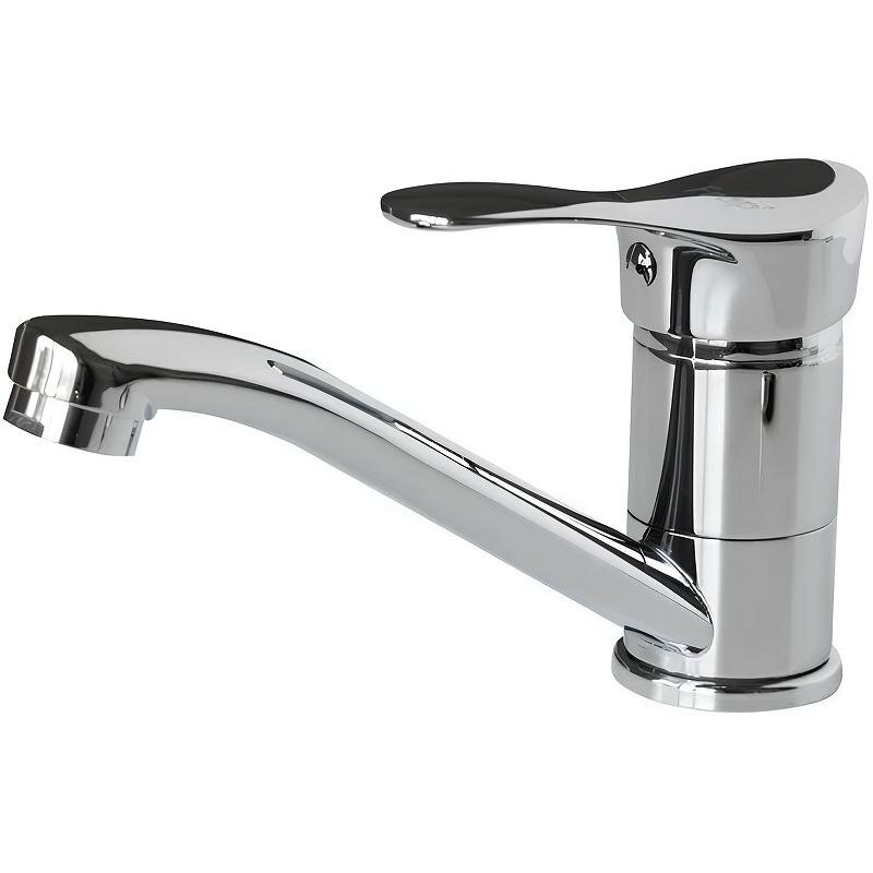 Смеситель для кухни Frap H14 F4514-2-B хром, рычажный, силумин