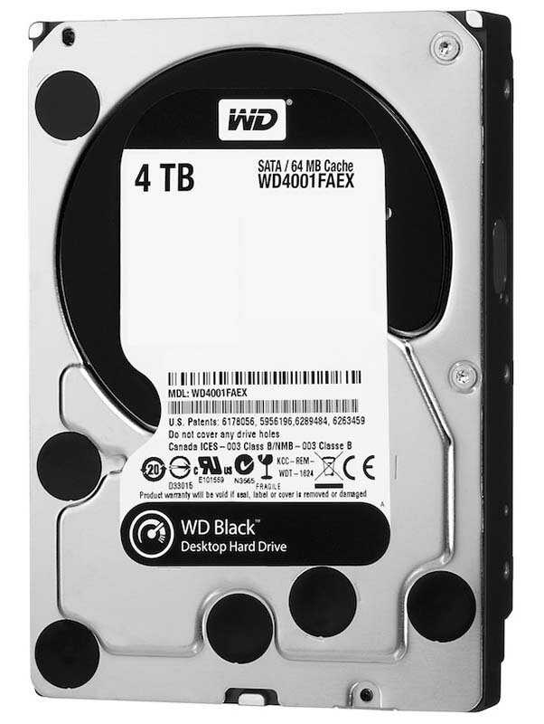 Жесткий диск Western Digital WD4001FAEX 4Tb SATAIII 3,5" HDD