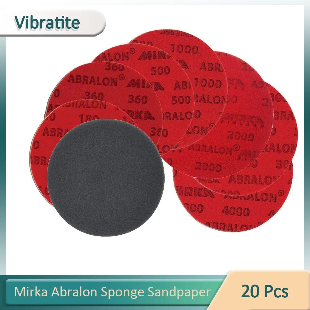 Mirka Abralon 6" шлифовальный диск 20 шт, grit 500