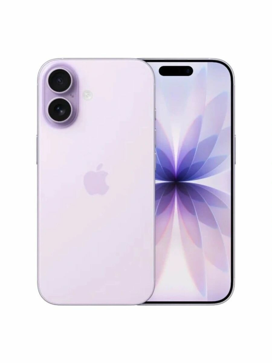 Apple Смартфон iPhone 17, ESIM only, 256 ГБ, фиолетовый