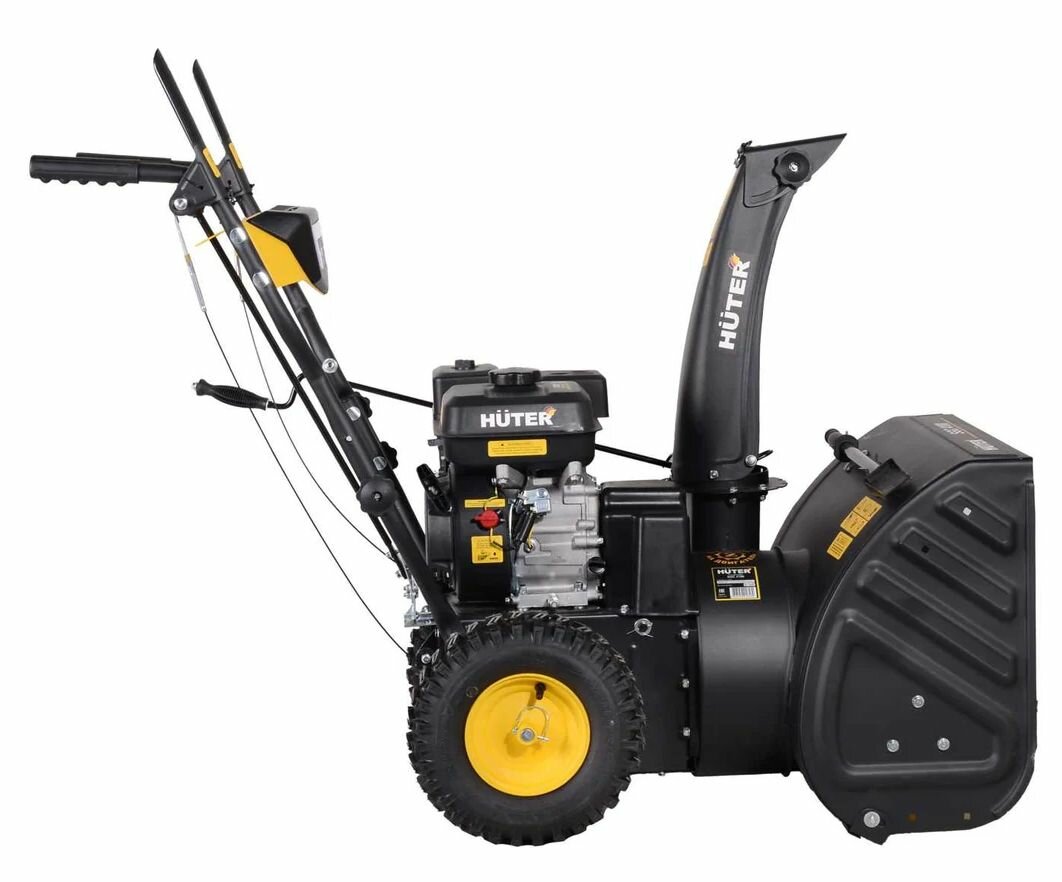 Снегоуборщик HUTER SGC 41/56, колесный, самоходный, металлический шнек